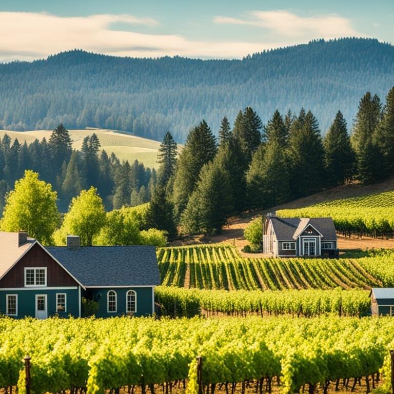 Oregon Wine Regions Map: Detailed Guide